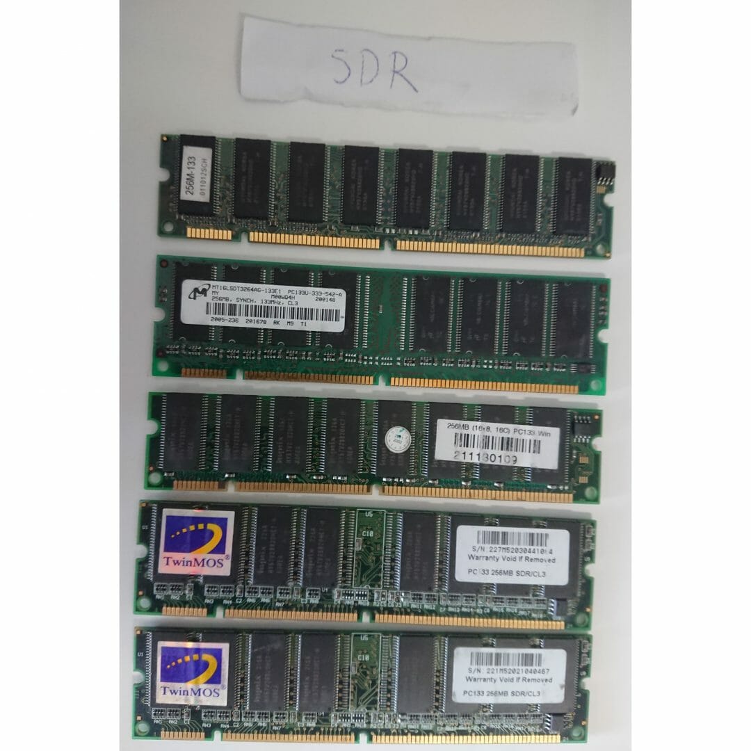SDR RAM 256MB 133MHz- Assorted | PC ROOM
